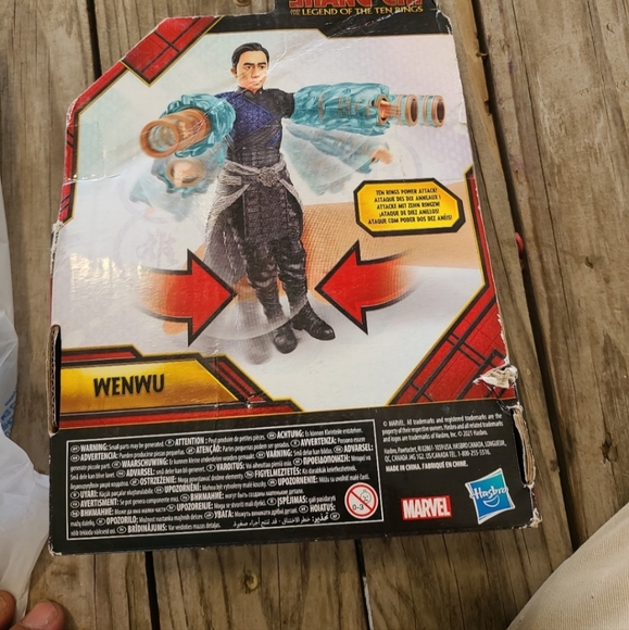 Toys | Wenwu Action Figure W Ten Rings Power Attack Shangchi Legend Of ...